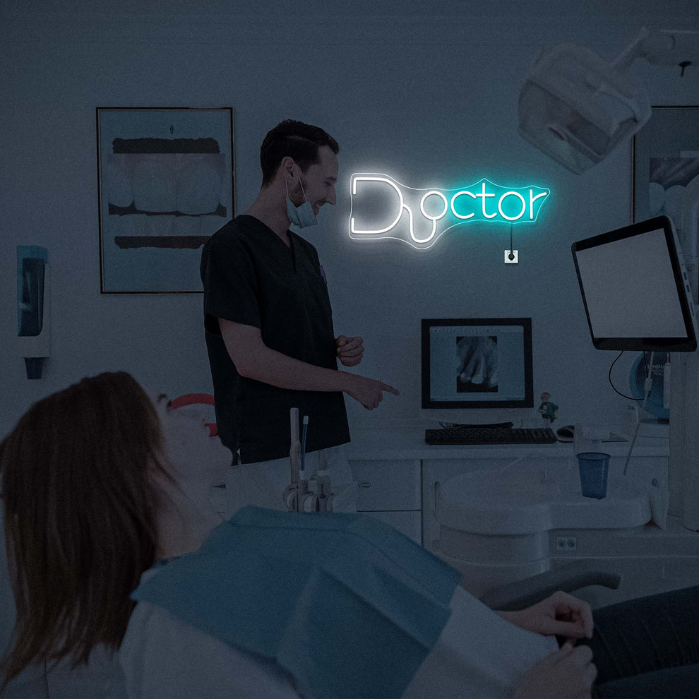 Doctor LED Neon Sign for Clinics - Medical Wall Decor – Neonsnest Australia